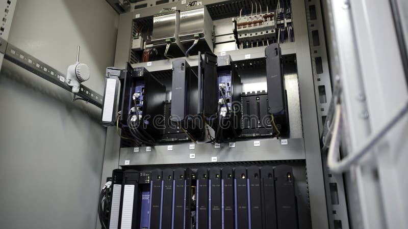 A High Tech Server Rack that Comes Equipped with Multiple Integrated ...
