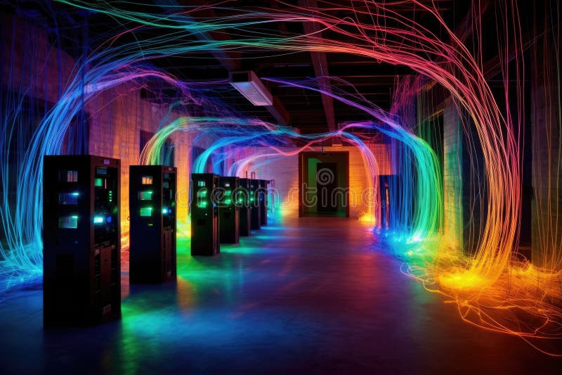 Server Room Door with Fingerprint Scanner Access Stock Photo - Image of ...