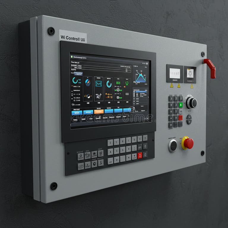 High-tech Server Room with Numerous Racks Filled with Servers, Situated ...