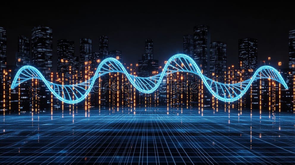 A High-tech Setting Showcases a Futuristic Arch Created by the 3D ...