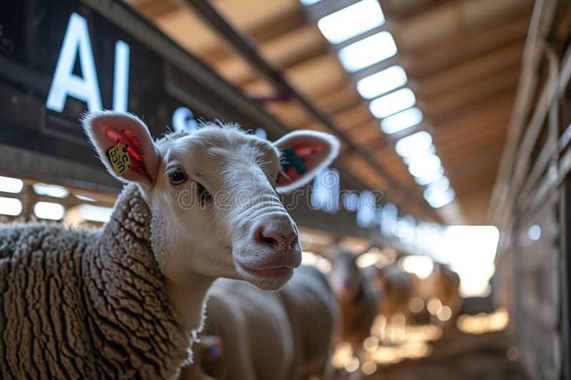 A High-tech Sheep Farm Managed by Artificial Intelligence. Control ...