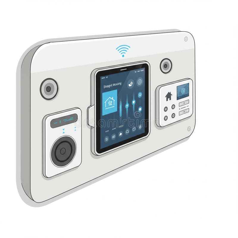 Sleek High Tech Control Panel Interface Stock Illustrations – 1,868 ...