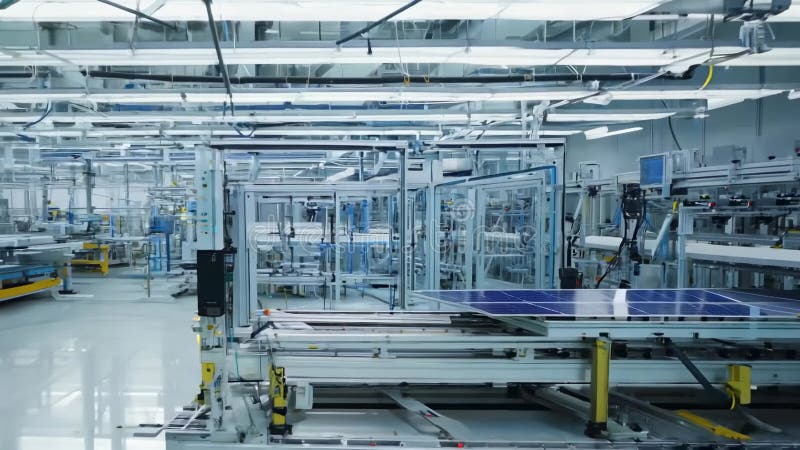 Solar Panel Production Line Stock Footage & Videos - 555 Stock Videos