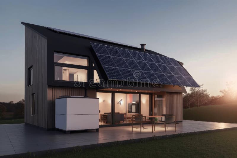 High-tech Solar Panel System, with Touch Screen Controls and Built-in ...