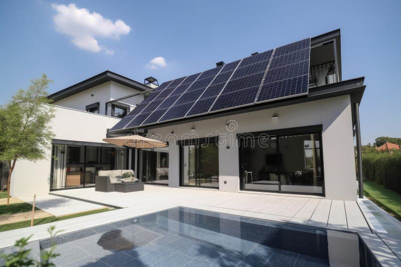 High-tech Solar Panel System, with Touch Screen Controls and Built-in ...