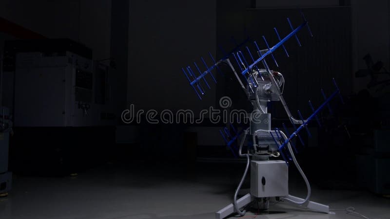 High-Tech Sophisticated Electronic Communications, Radio or Tv Antenna ...