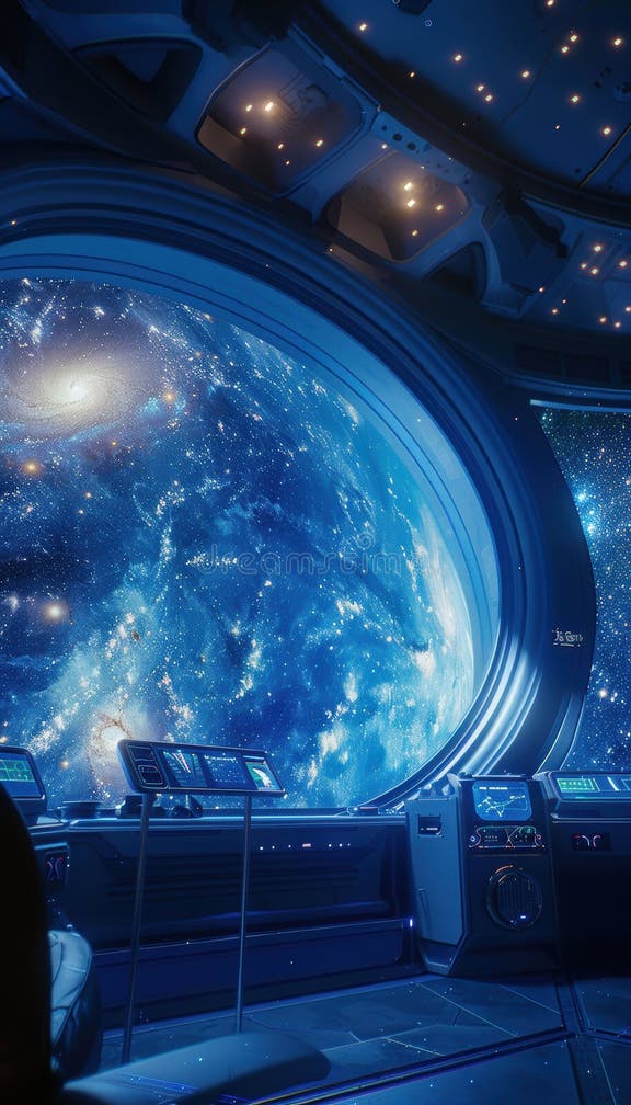 Futuristic Space Observatory with AI Holographic Interfaces for Galaxy ...