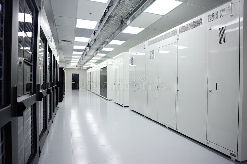 High-tech Storage Data Center, with Advanced Security Features and ...