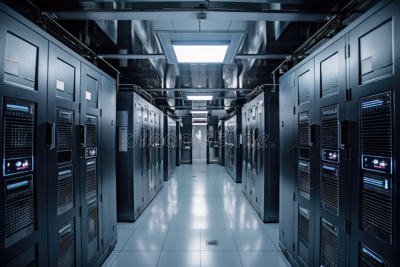 High-tech Storage Data Center with Advanced Security Systems, Including ... High-tech Storage Data Center with Advanced Security Systems, Including ...