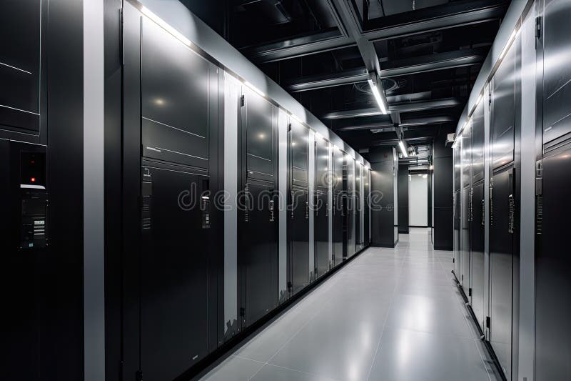 High-tech Storage Data Center with Advanced Security Systems, Including ... High-tech Storage Data Center with Advanced Security Systems, Including ...