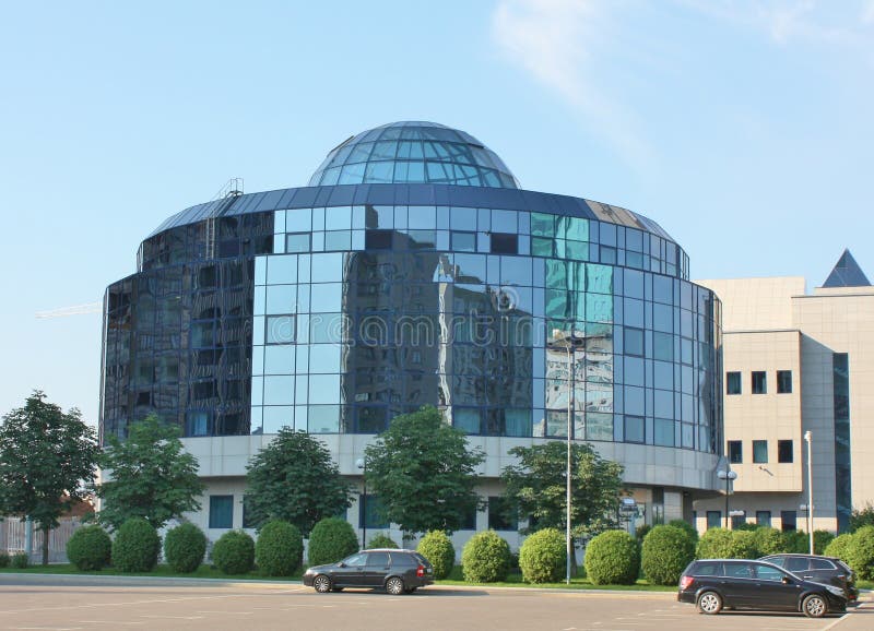 High-tech style building stock photo. Image of modern - 22162740