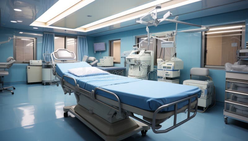 High Tech Surgical Equipment and Advanced Medical Devices in a State of ...