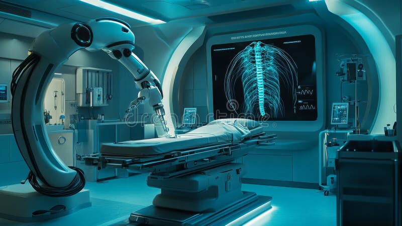 Advanced Robotic Surgical Room with Innovative Technology for Patient ...