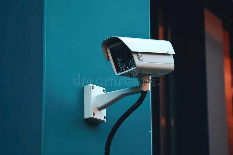 High-tech Surveillance Camera Installed on City Streets, Video ...