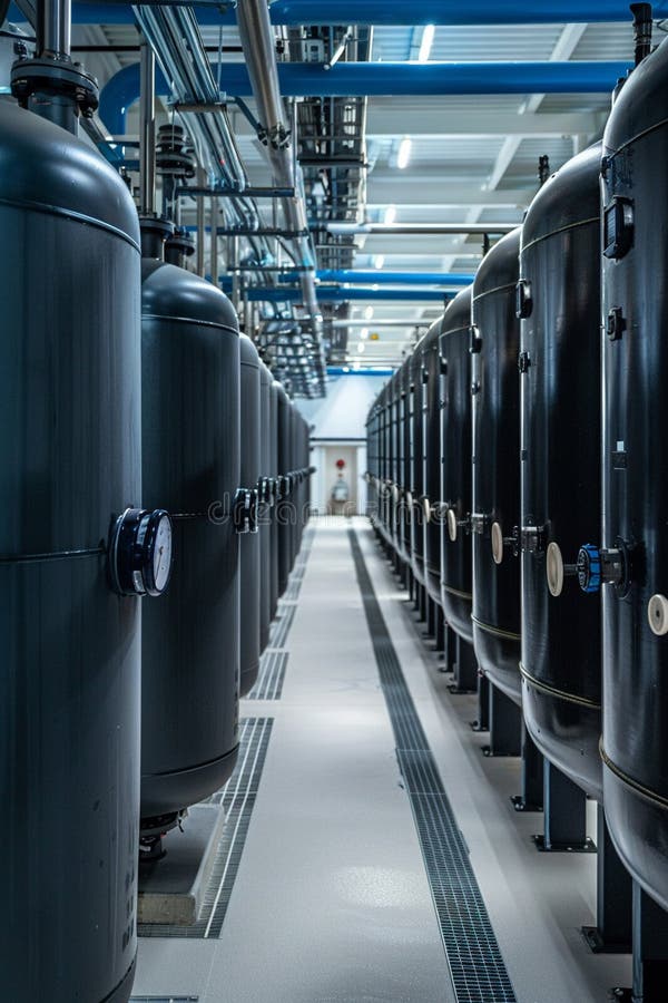 High-tech Sustainable Water Purification Facility Using Advanced ...