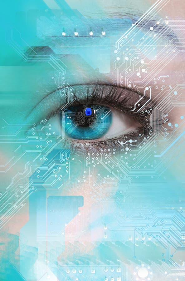 High-tech Technology Background Stock Photo - Image of electronics ...