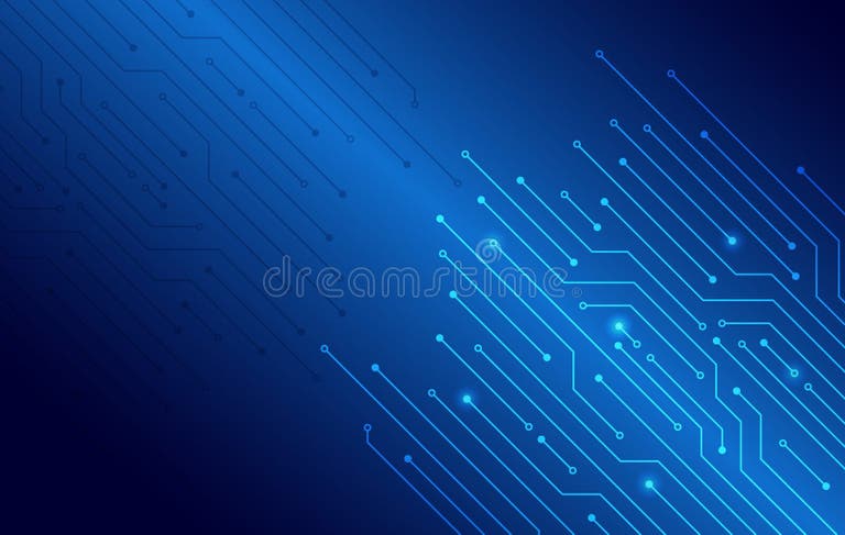 Blue Circuit Board Pattern Texture Stock Illustrations – 13,623 Blue ...