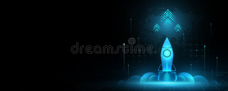 High-tech Technology Creation and Development Concept Background Image ...