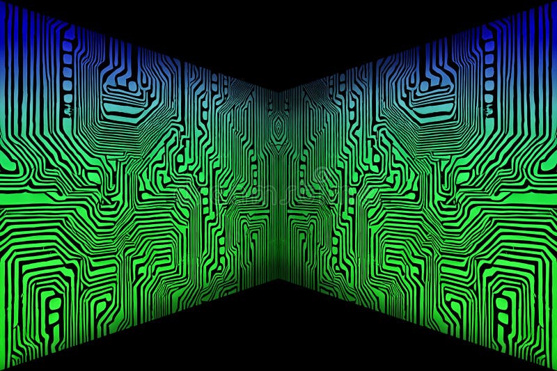 High Tech Technology Digital Circuit Computer Science Internet ...