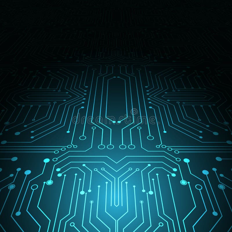 High Tech Technology Geometric and Connection System Background Stock ...