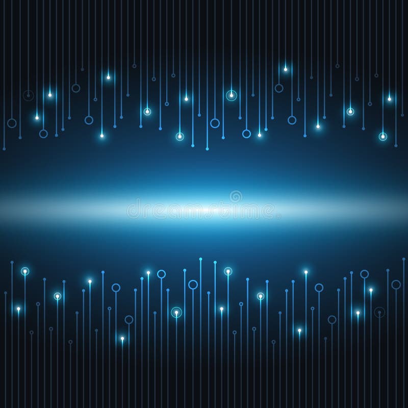 High Tech Technology Geometric Stock Vector - Illustration of ...