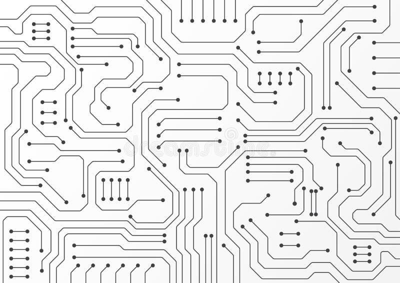 High Tech Technology Geometric Stock Vector - Illustration of internet ...