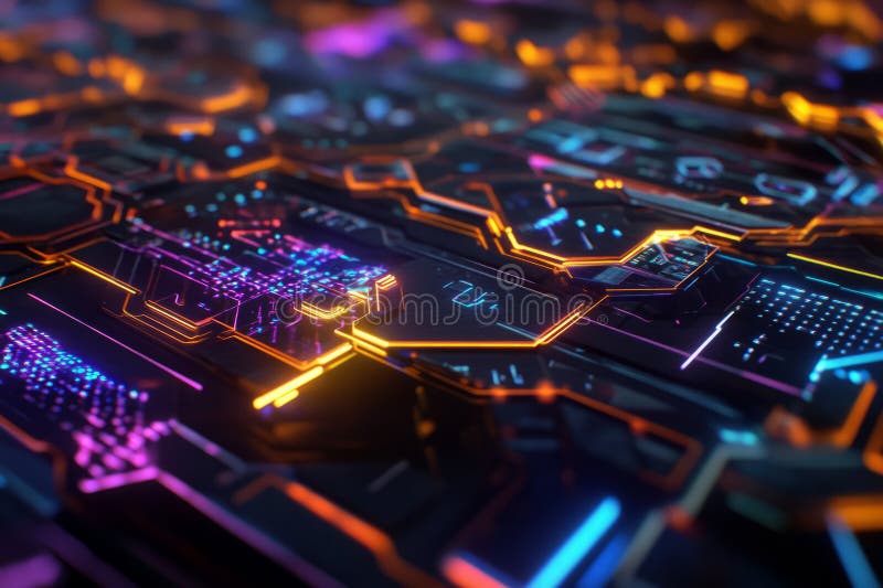 A High-tech Theme Park Where Visitors Ride on Hexagonal Floating ...