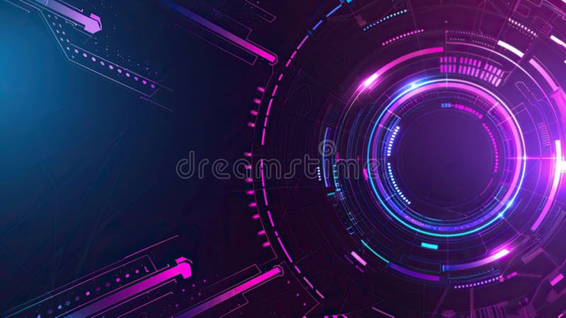 High-tech Theme, Virtual Influencer, Technology Presentation, Abstract ...