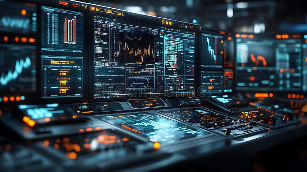 Tech Trading Dashboard Stock Illustrations – 1,211 Tech Trading ...