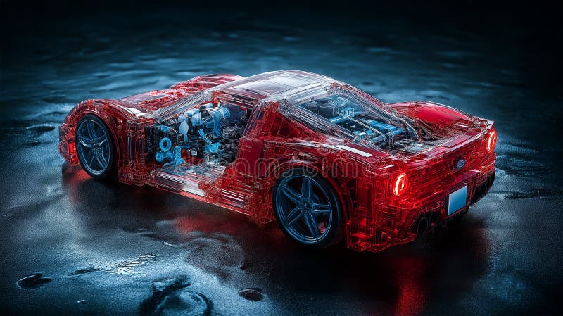 Transparent Engine Structure Stock Illustrations – 558 Transparent ...