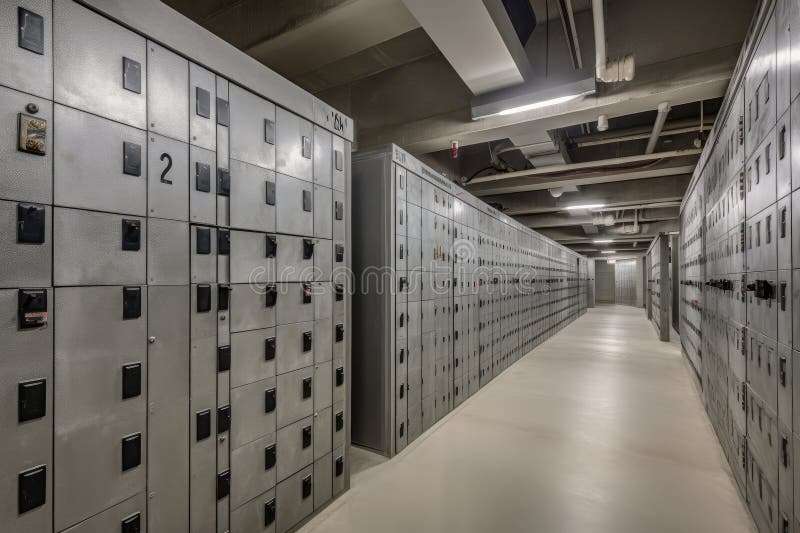 High-tech Underground Storage Facility, with Advanced Security and ...