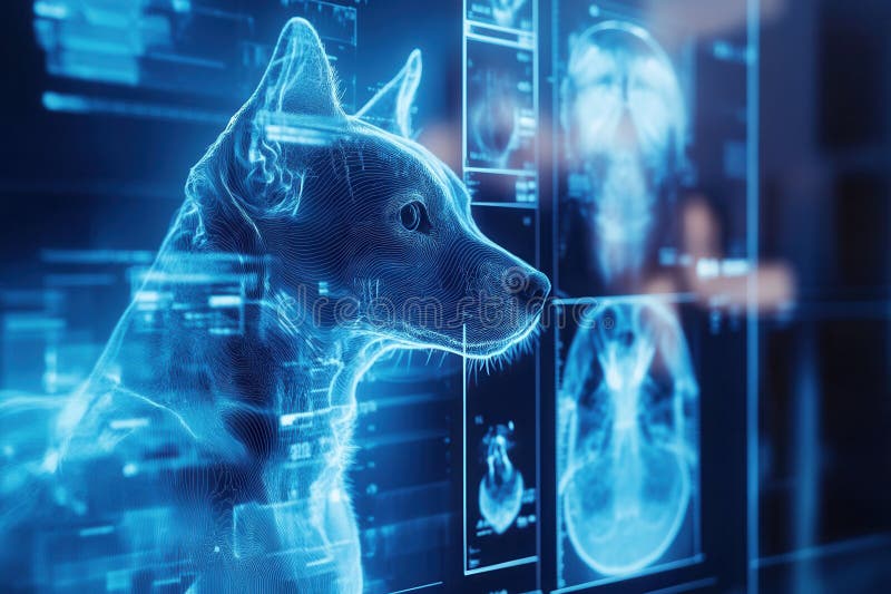 High-tech Veterinary Diagnostics Featuring X-ray and Ultrasound Visuals ...