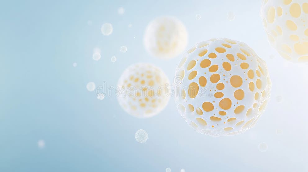 High Tech Visualization of Freeze Dried Exosome Particles with Glowing ...