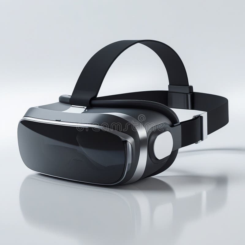 High-Tech VR Goggles with Sleek Design for Immersive Experiences Stock ...