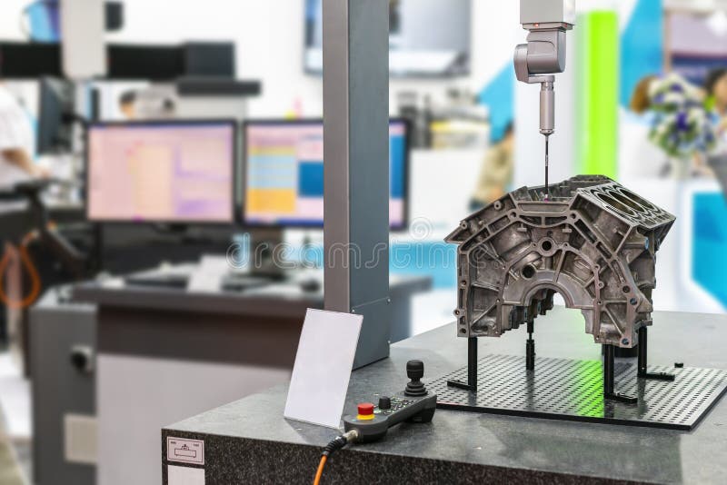 High Technology & Automatic Coordinate Measurement Machine CMM during ...