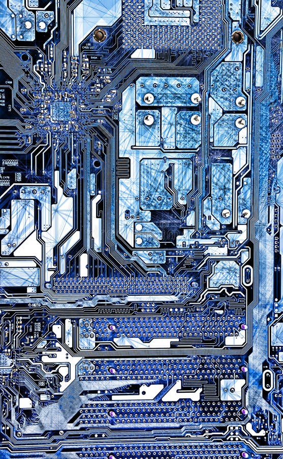 High technology background stock image. Image of electronics - 7709785