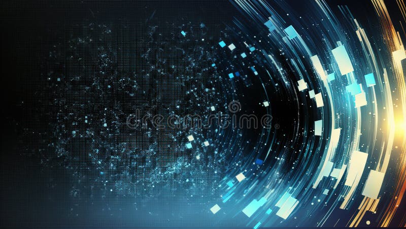 High technology background stock illustration. Illustration of high ...