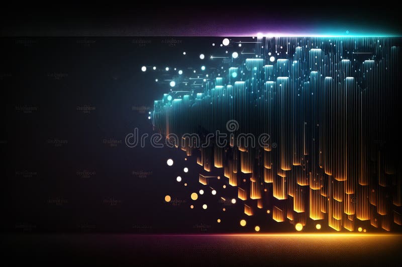 High technology background stock illustration. Illustration of ...