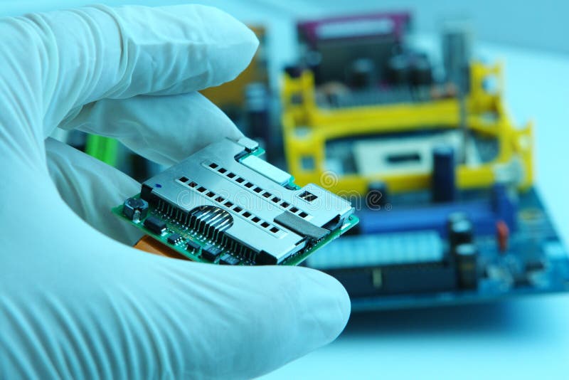 High technology chip stock photo. Image of chip, electronics - 8017612