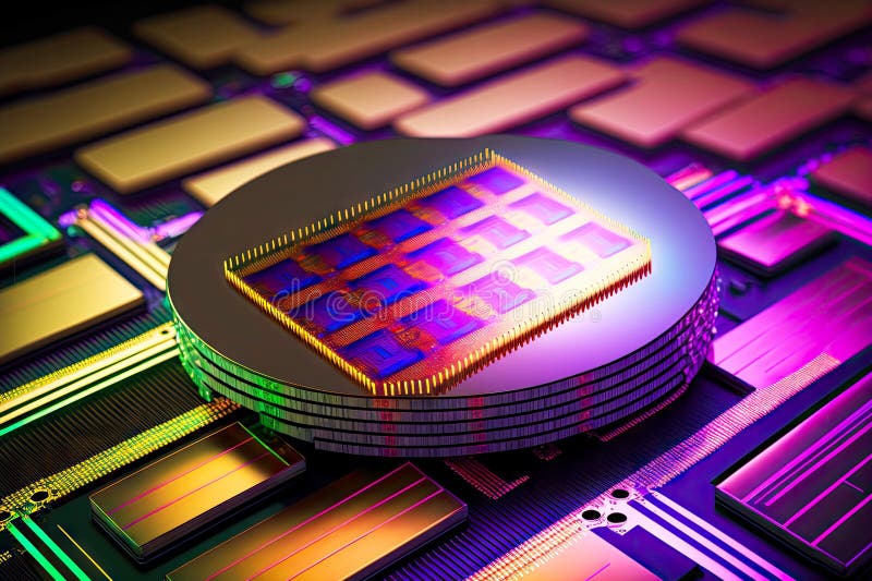 High Technology Compng Processor Wafer Semiconductor Manufacturing ...