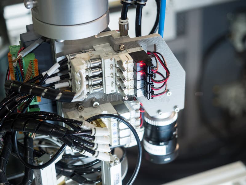 High Technology Industrial Machine Control by PLC Programing Log Stock ...