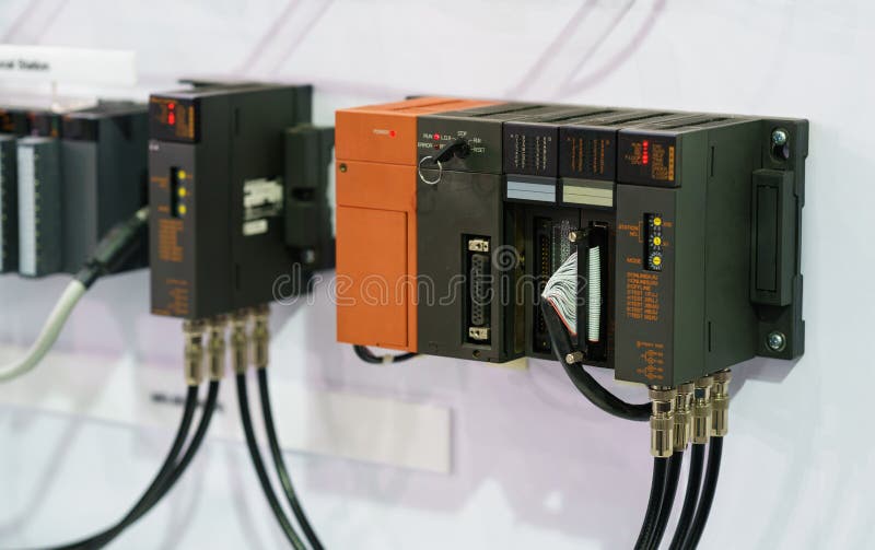 High Technology Industrial Machine Control by PLC Programing Log Stock ...