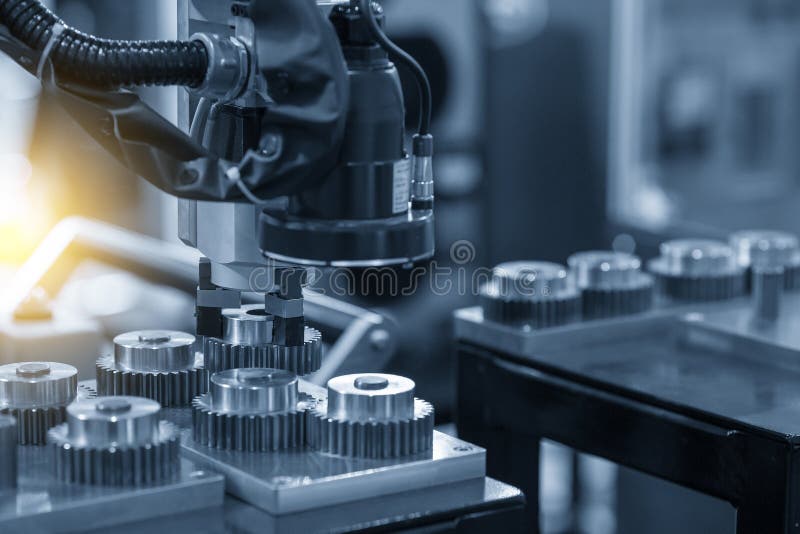 The High Technology Material Handling Process by Automatic Robotic ...