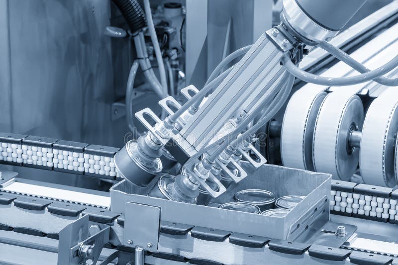 The High Technology Material Handling Process in Canned Food Production ...