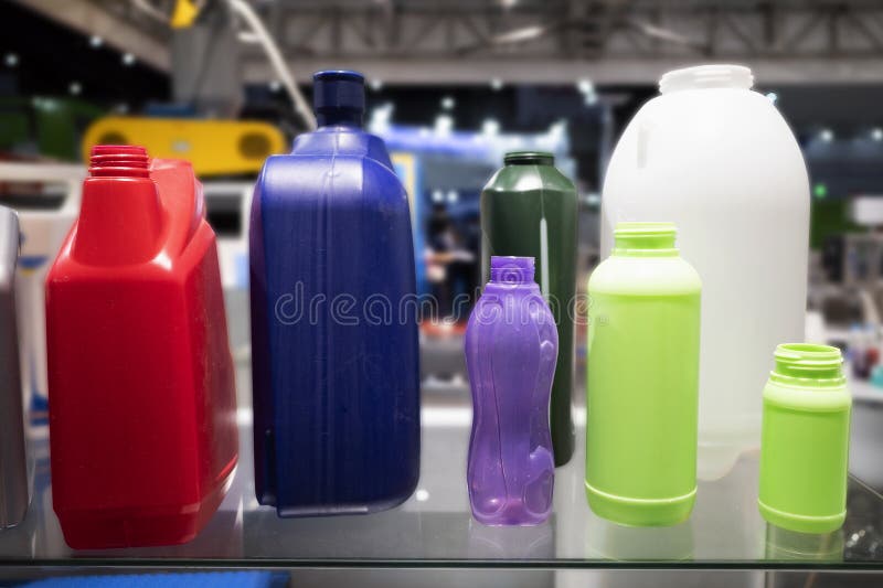 High Technology Plastic Bottle Manufacturing Industrial Stock Image ...