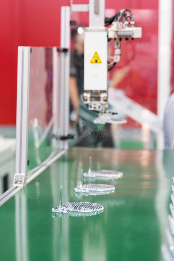 High Technology Plastic Cup Manufacturing Industrial Stock Image ...