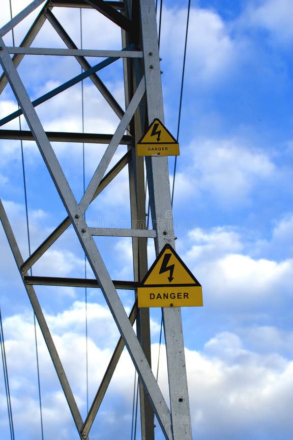 High tension stock image. Image of high, current, distribution - 742437