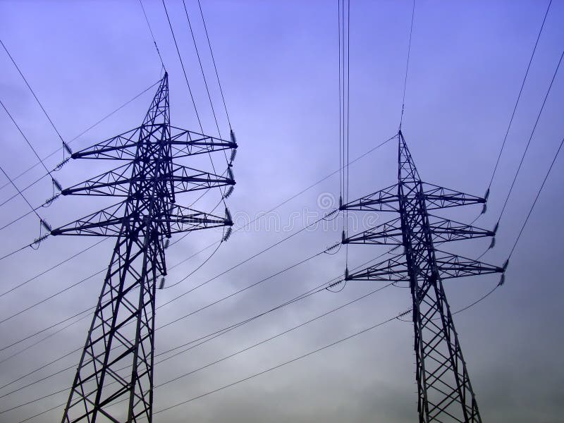 High Tension Electricity Wires Stock Photo - Image of outage, high: 638464