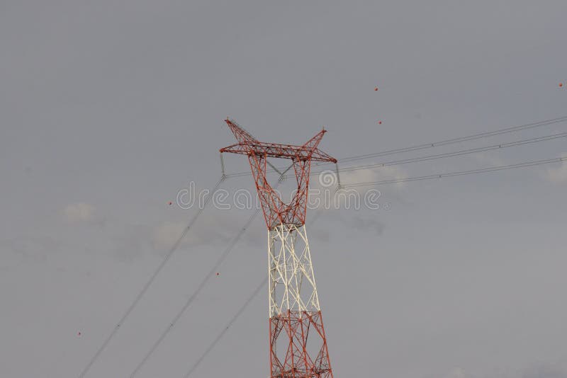 Cable car tower stock photo. Image of tree, steel, travel - 26396372