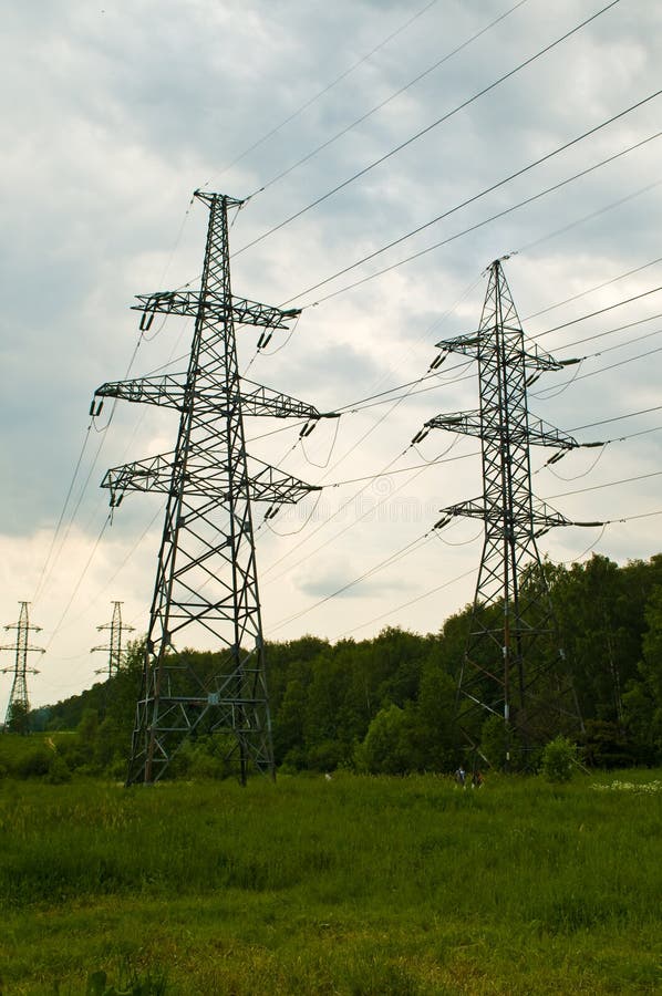 High-tension Transmission Line Picture. Image: 6095900